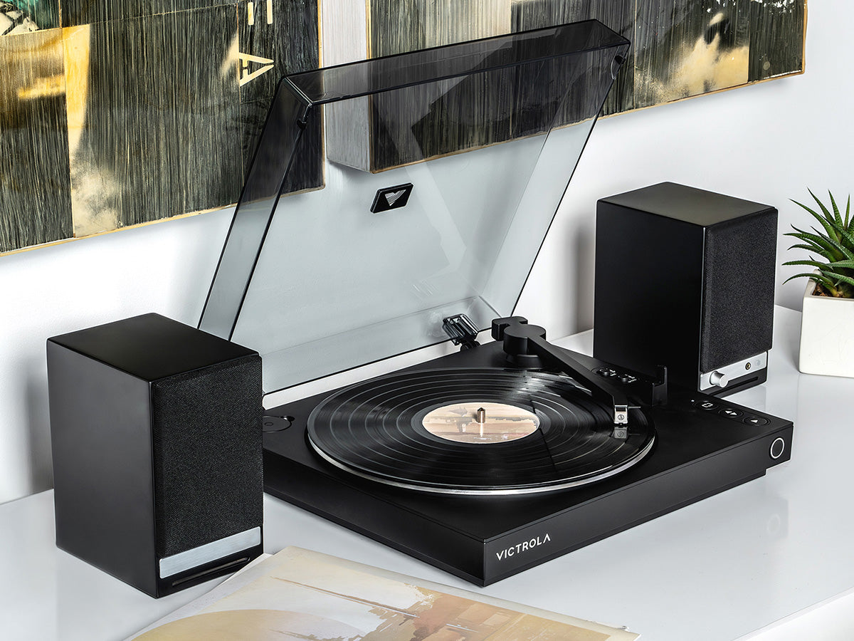Listening to vinyl is easier than ever with new Victrola Automatic tur