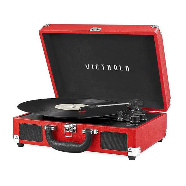 Bluetooth Briefcase Portable Record Player - Black – Victrola