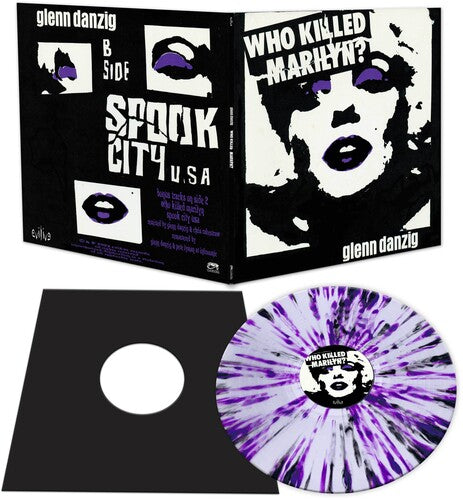 Glenn Danzig: Who Killed Marilyn? - WHITE/PURPLE/BLACK SPLATTER – Victrola
